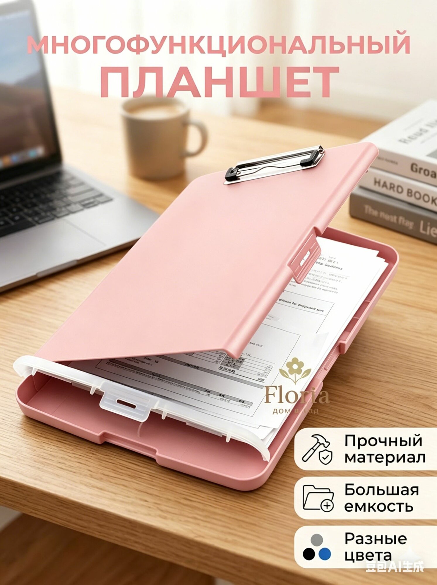 Папка с файлами A4, 1 шт. для документов офисная