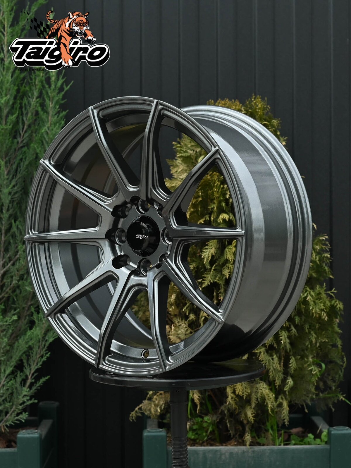 Taigiro Топ дизайн Колесный диск Литой 16x7 PCD4x100,114.3 ET35 D73.1 Графит