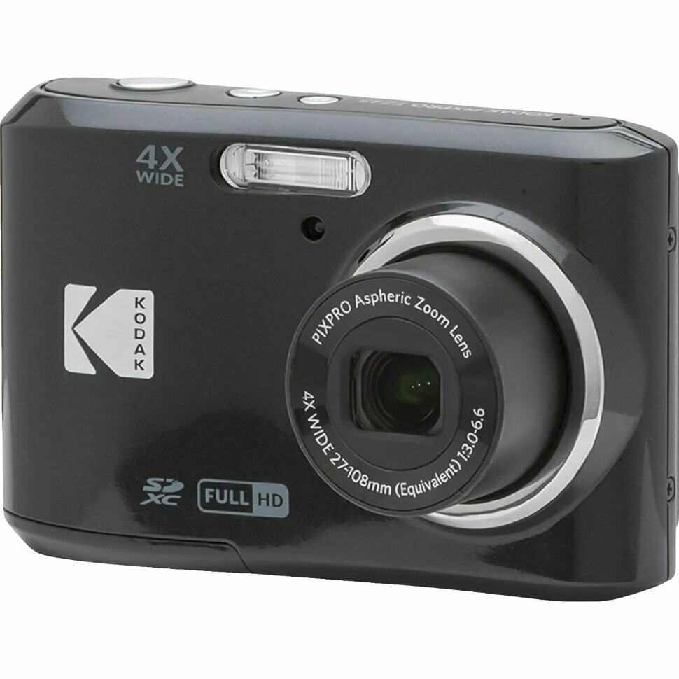 Фотоаппарат Kodak FZ45 Black, 4-х кратный опт зум, 16Мп, питание АА, 1942059