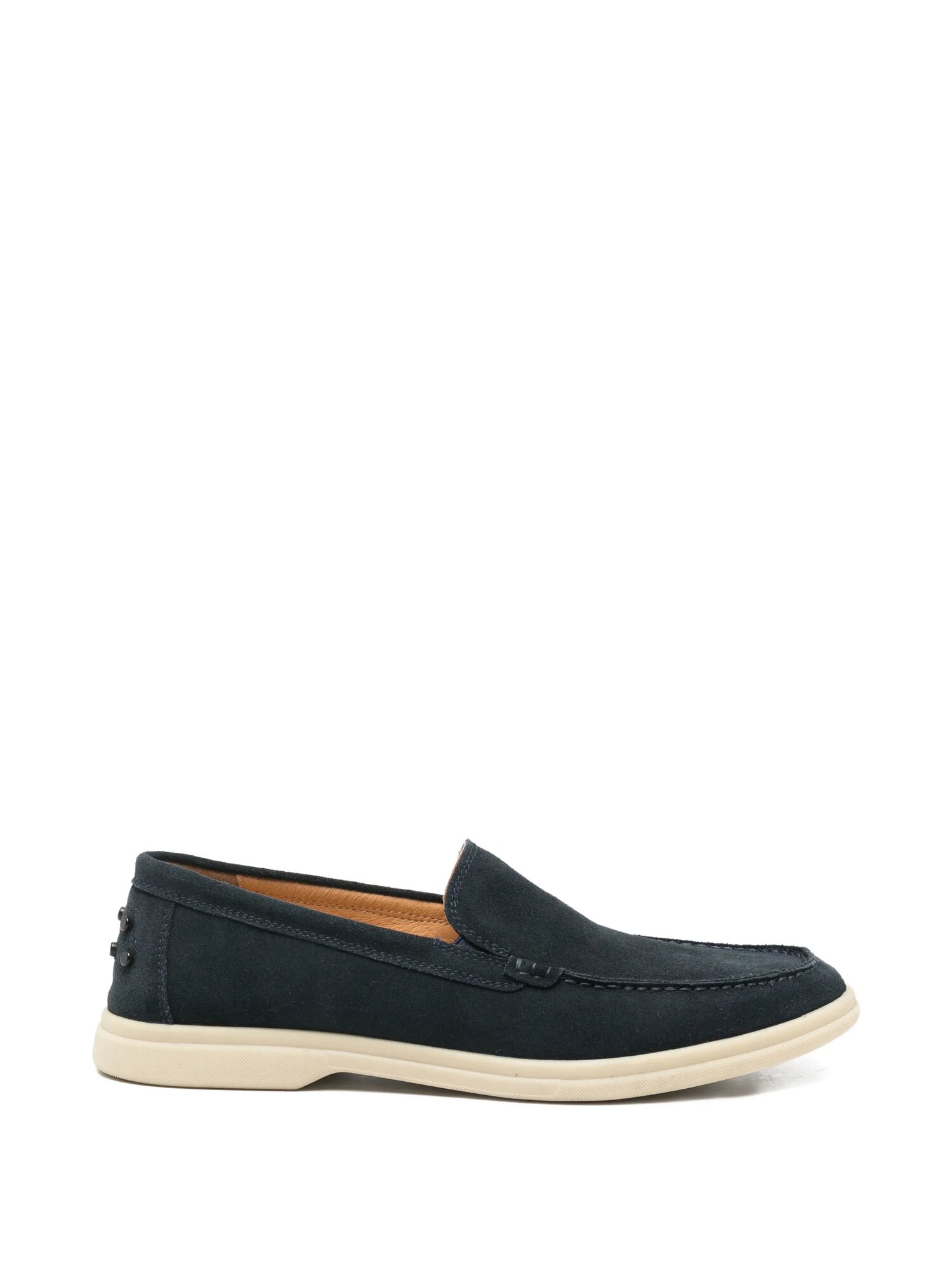 Лоферы Stud-embellished suede loafers