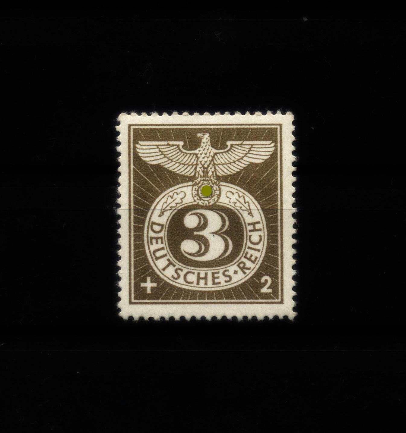 Марка. Германия. 3 Рейх. 1943 г. "Специальный штемпель" отдельный выпуск для фил. коллекции.