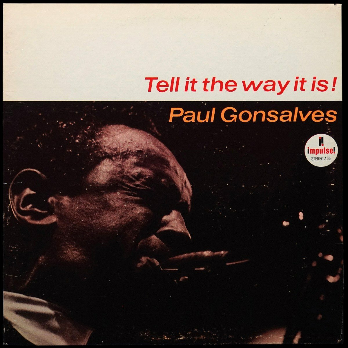 Виниловая пластинка Impulse! Paul Gonsalves – Tell It The Way It Is