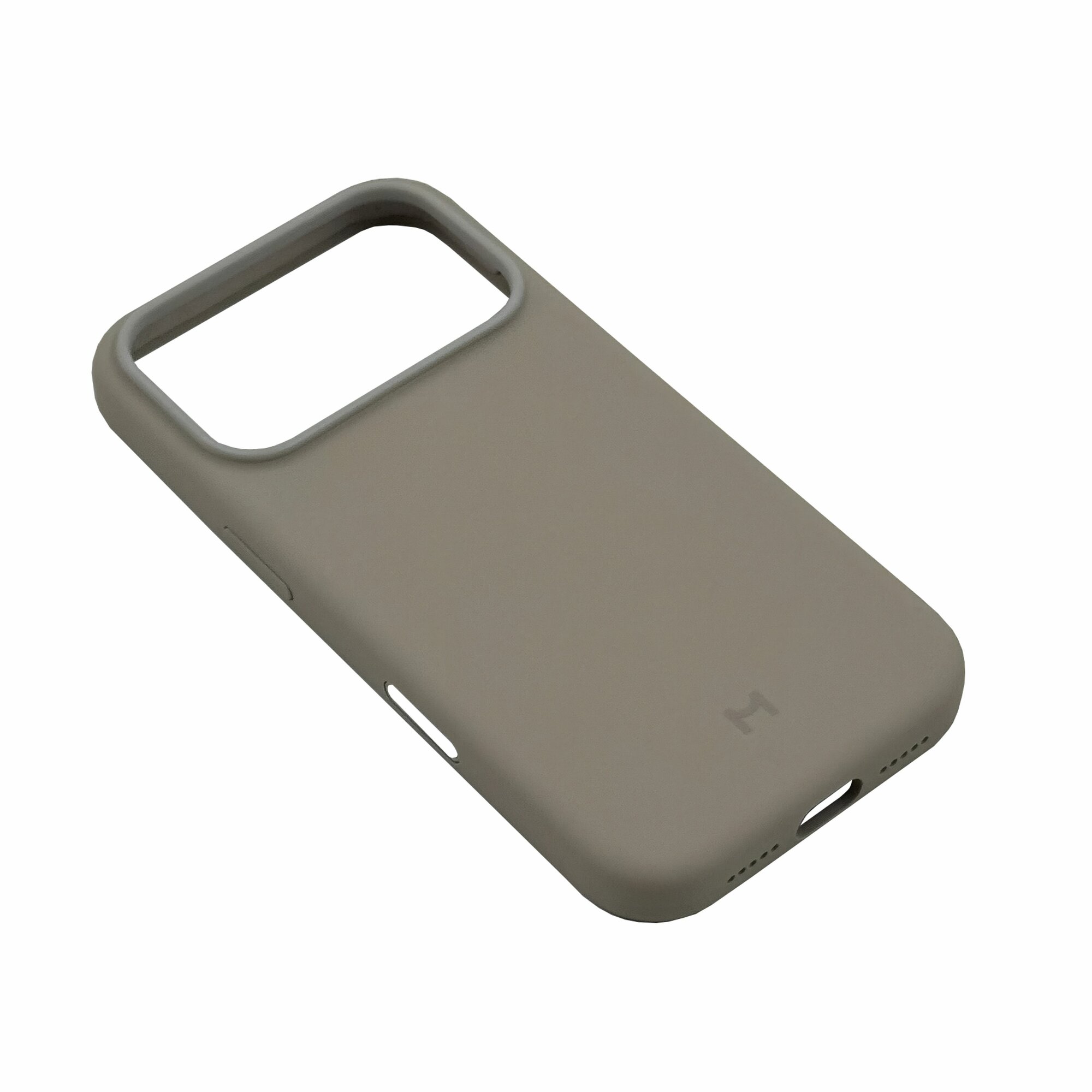 Чехол Magssory, для iPhone 17 Pro, силикон, бежевый, необычный дизайн