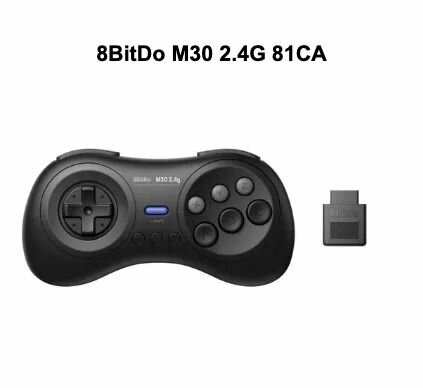 8BitDo M30 2.4G 81CA Беспроводной геймпад для Sega Genesis Mini и Mega Drive Mini