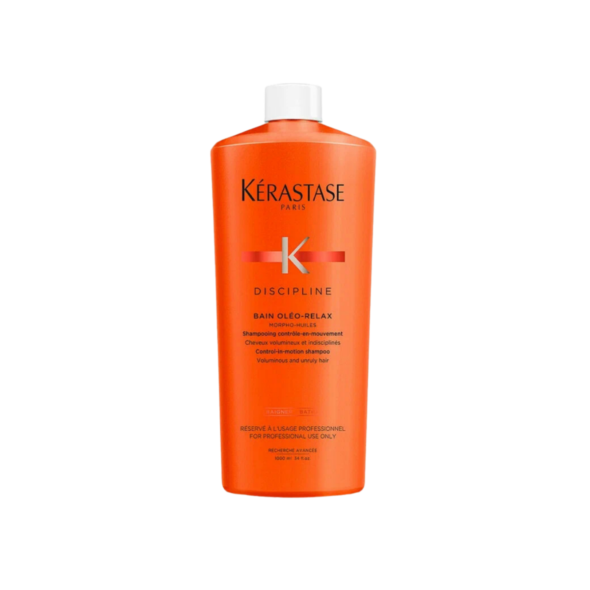 Шампунь kerastase 803651 для непослушных волос, склонных к завиванию, вызванному влажностью 1000 мл.