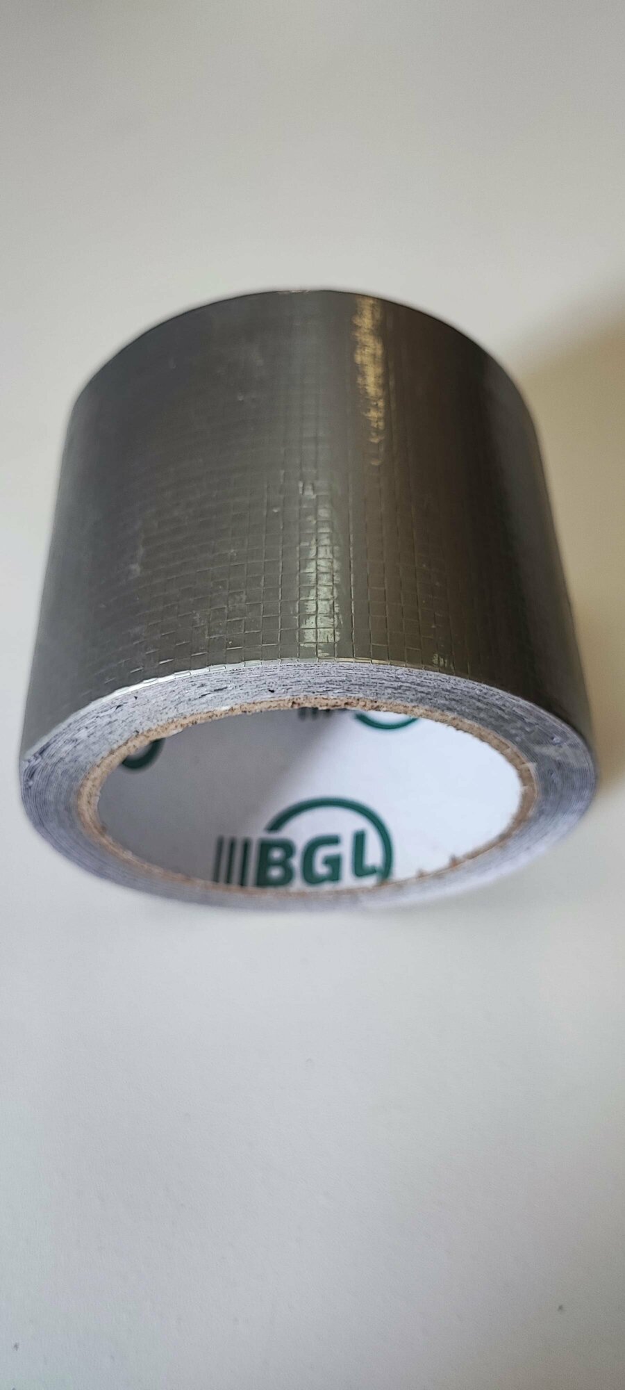 Скотч Тарпикс BGL 8см х 8м для ремонта тентов тарпаулин, клейкая лента на тентовую ткань пвх, брезент оксфорд/серый