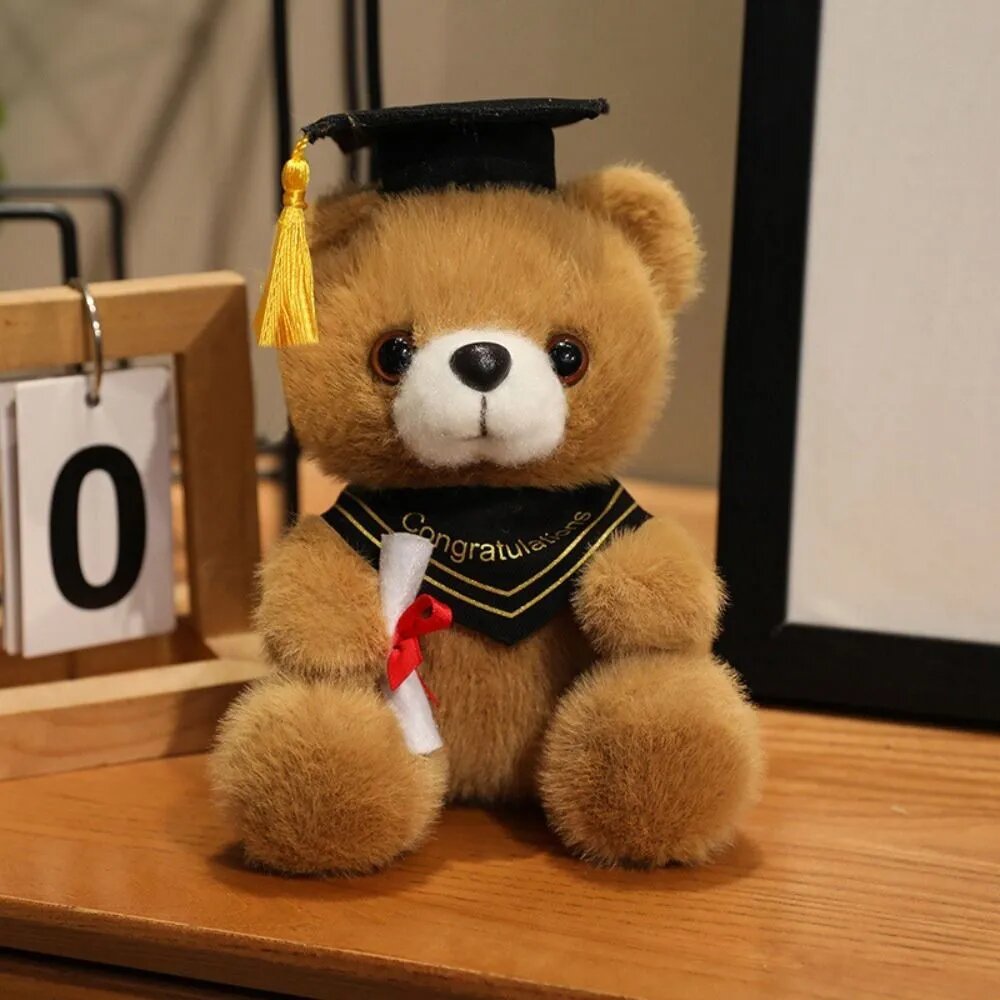 18 см Медвежонок-выпускник