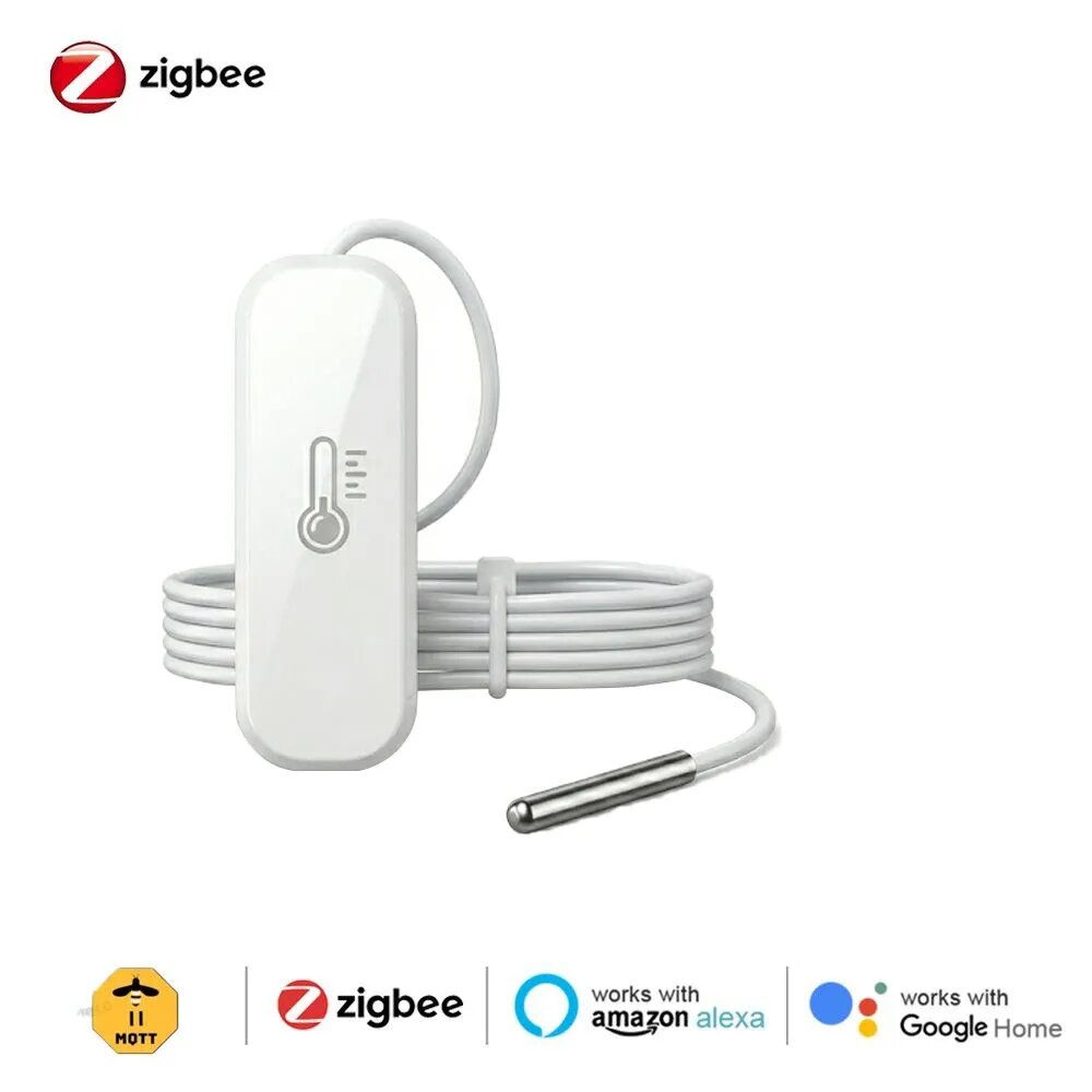 Zigbee 3.0 Датчик температуры и влажности с зондом