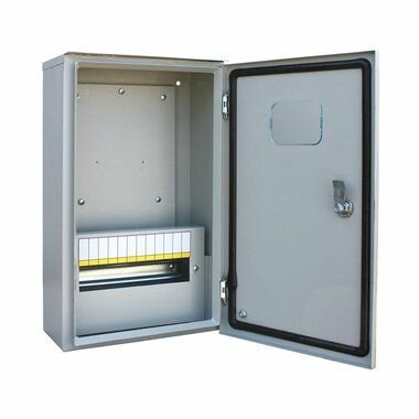 Щит учетно-распределительный ЩРУ 3Н-14 IP54 с пломбовой коробкой (480х350х160) картон+замок