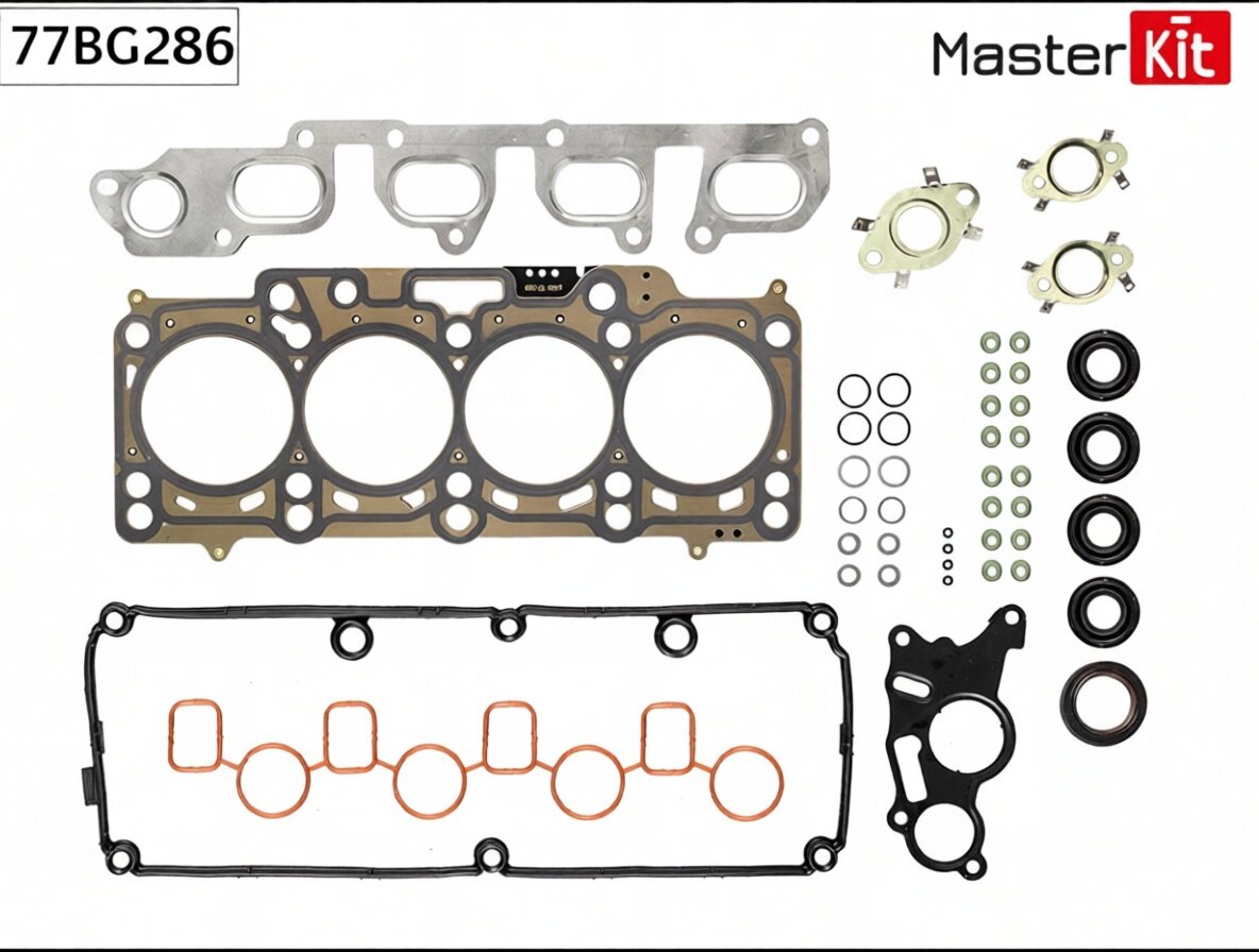 Комплект прокладок ГБЦ 77BG286 MasterKit арт. 77BG286