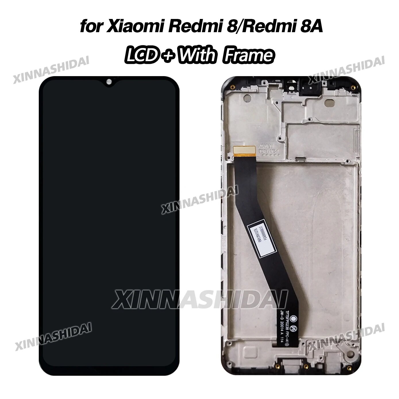 Дисплей для Xiaomi Redmi 8/8A с рамкой