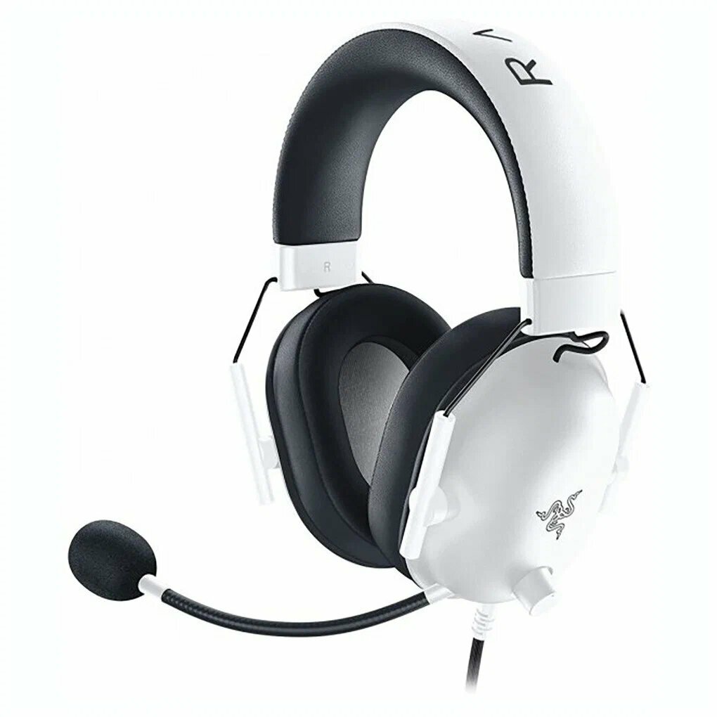 Игровые наушники Razer Blackshark V2 X, проводные, белый (RZ04-03240700-R3M1)
