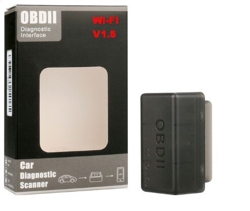 Автосканер-программатор ELM327 Wi-Fi v1.5 mini (полная версия)