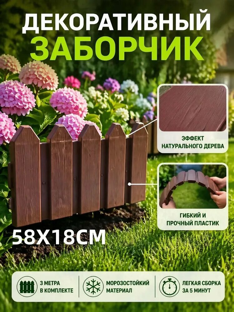 Бордюр садовый