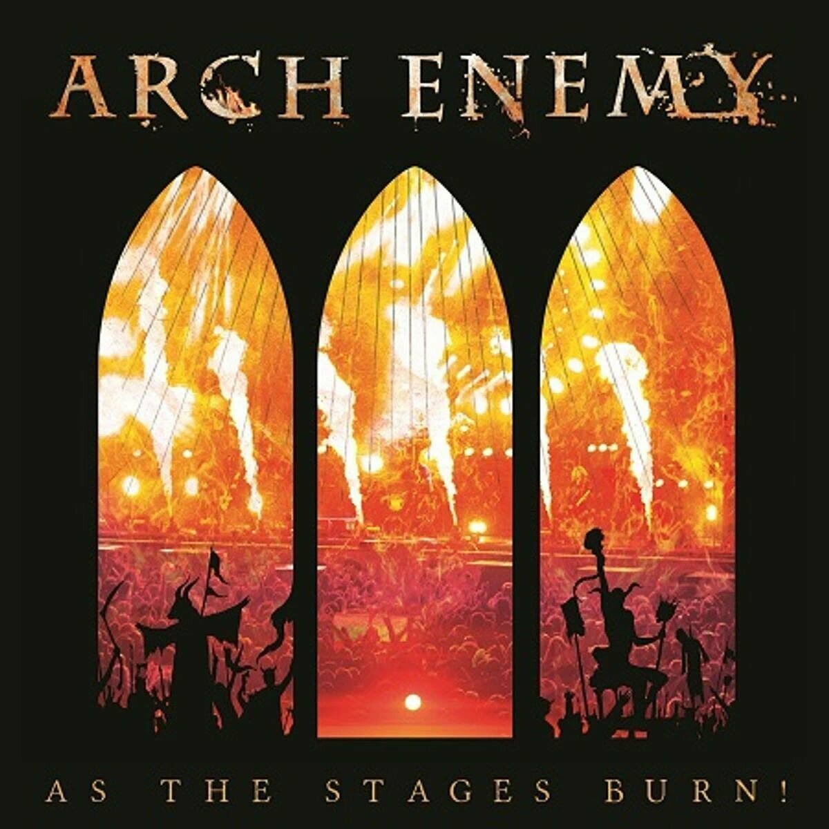 Фирменный аудио диск Arch Enemy - As The Stages Burn! (CD+DVD) 2017, Digipack