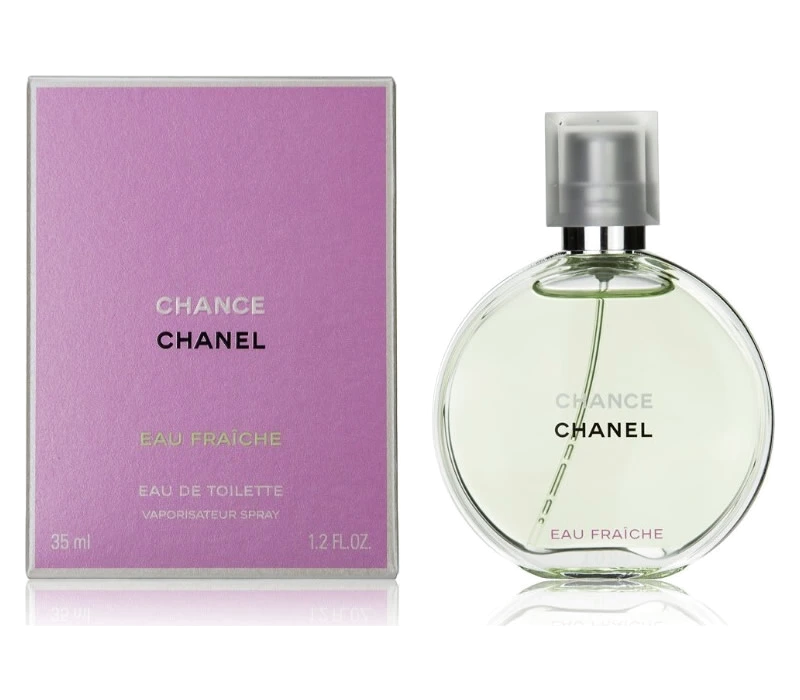 Chanel Chance Eau Fraiche женский аромат 35 мл / Шанель Шанс Фреш свежая зеленая туалетная вода