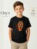 Футболка ONYX PRINTS, размер 128, черный