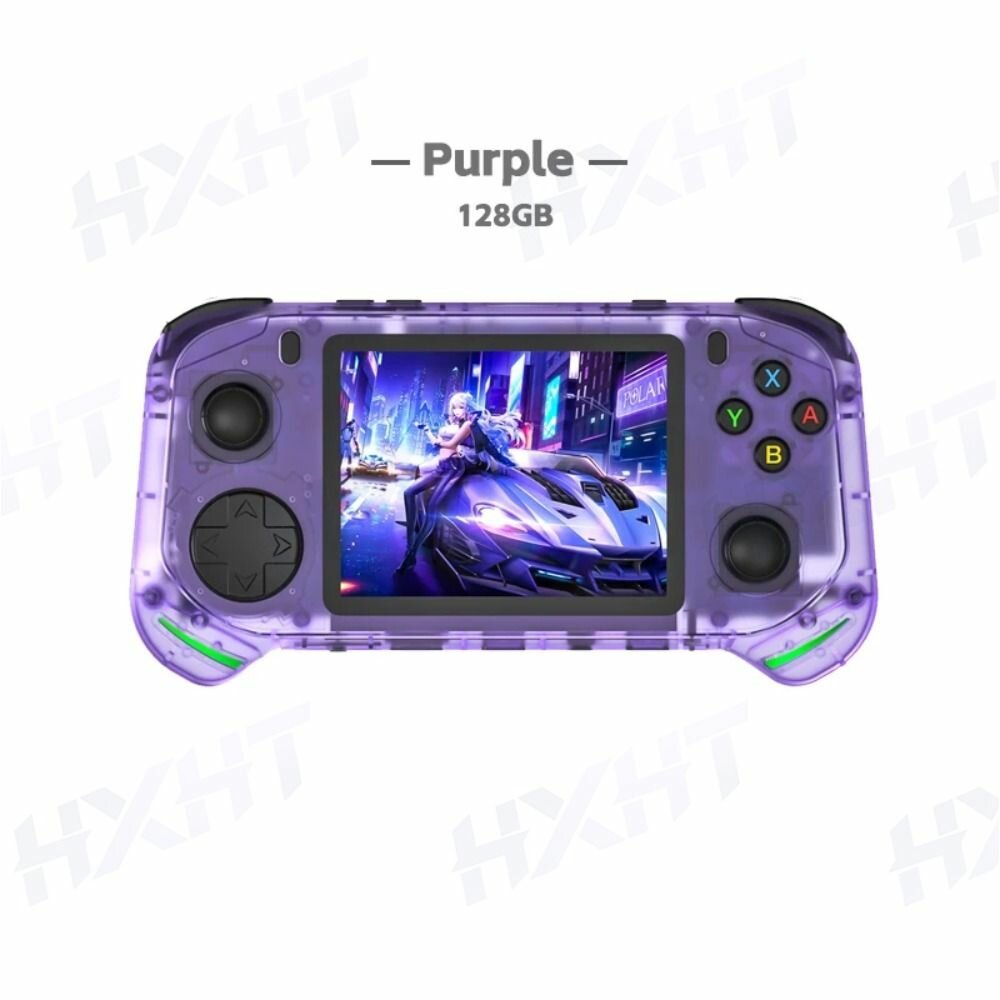 RX6H Игровая Консоль С 3,5-дюймовым IPS-экраном (640 480), Процессором RK3326, Совместимая С Ретро-играми