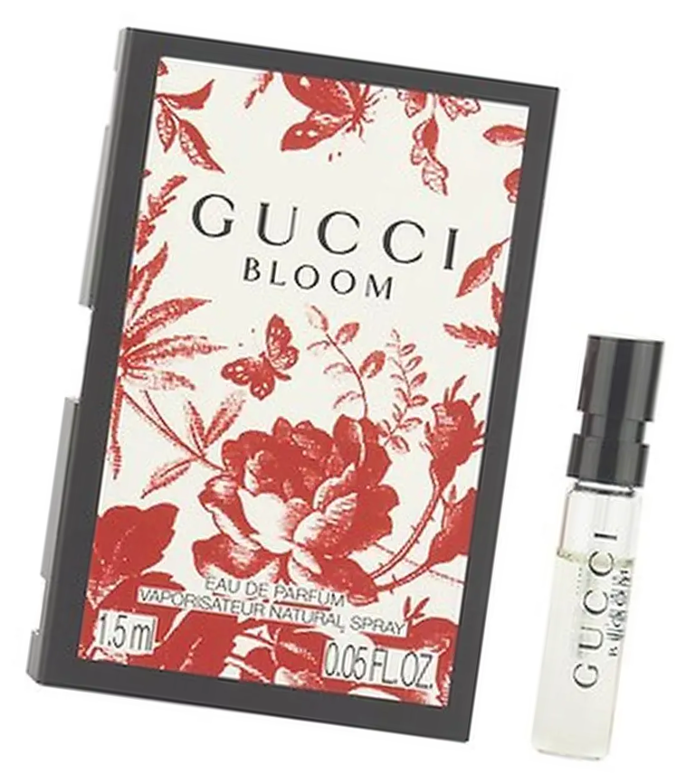 Gucci Bloom Eau De Parfum женский 1.5 мл пробник - Гуччи Блум миниатюра духов