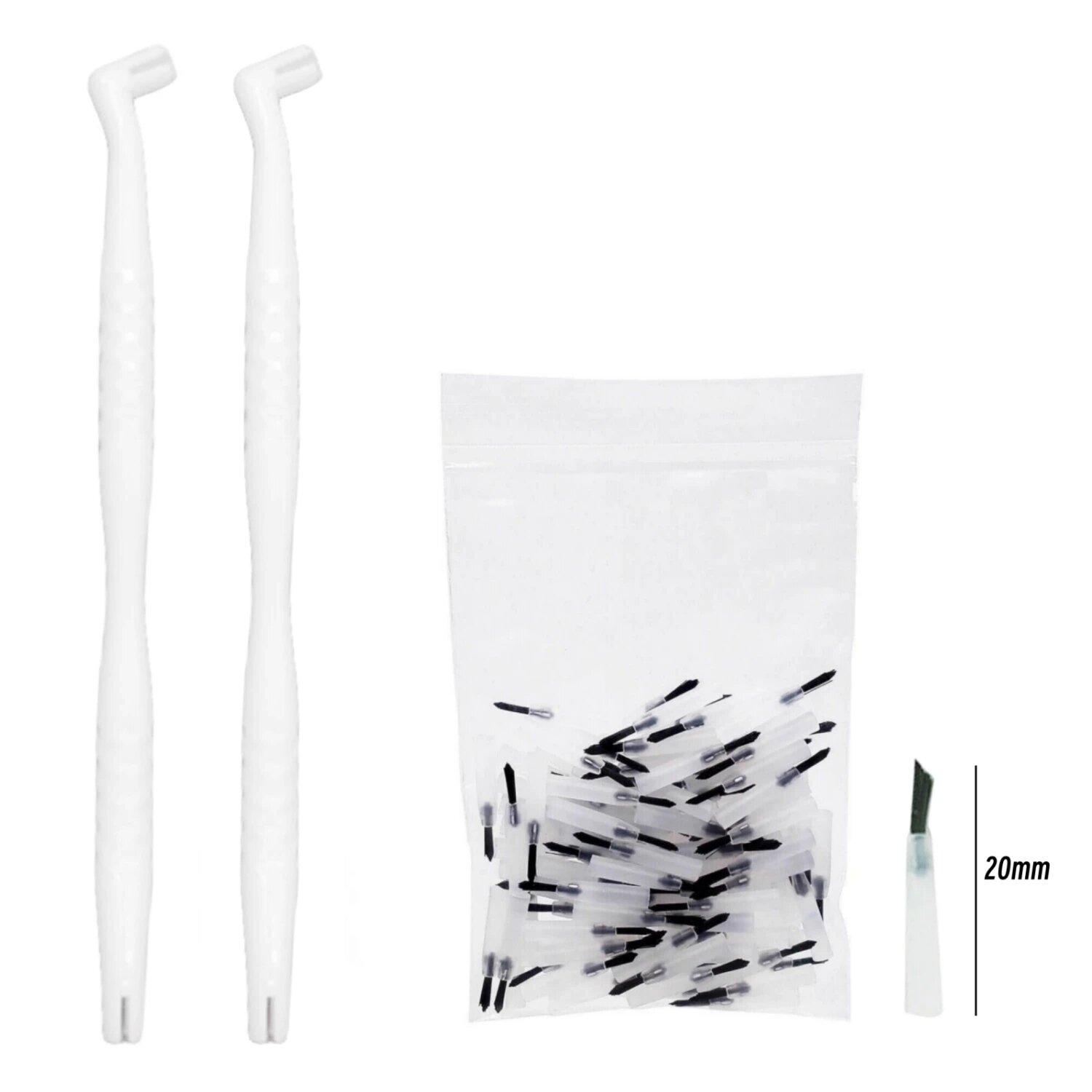 Одноразовые стоматологические насадки для кистей Olevo Small Kit