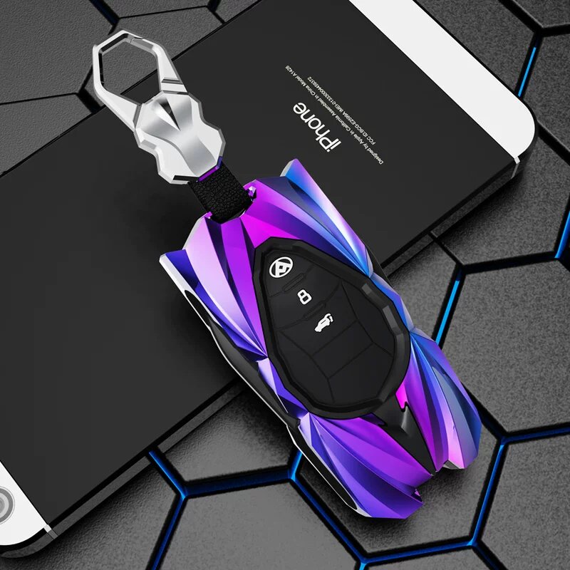 Чехол для ключей Shanghai Tongyue D90PRO - Модель Д с улучшенными ночными кнопками, пастельно-розовый с кристаллической