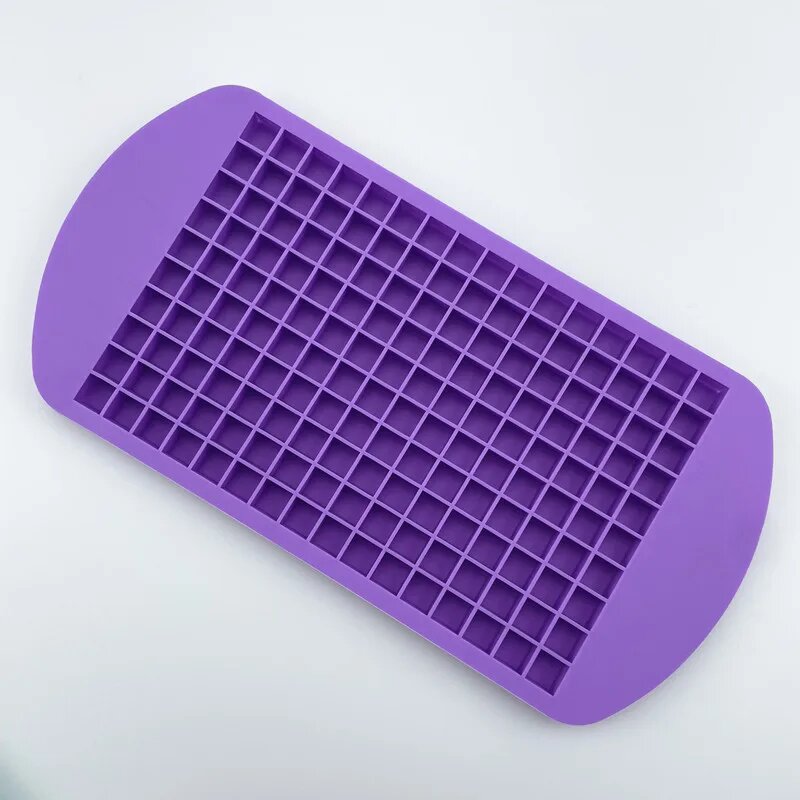 Мини-формы для кубиков льда из силикона purple