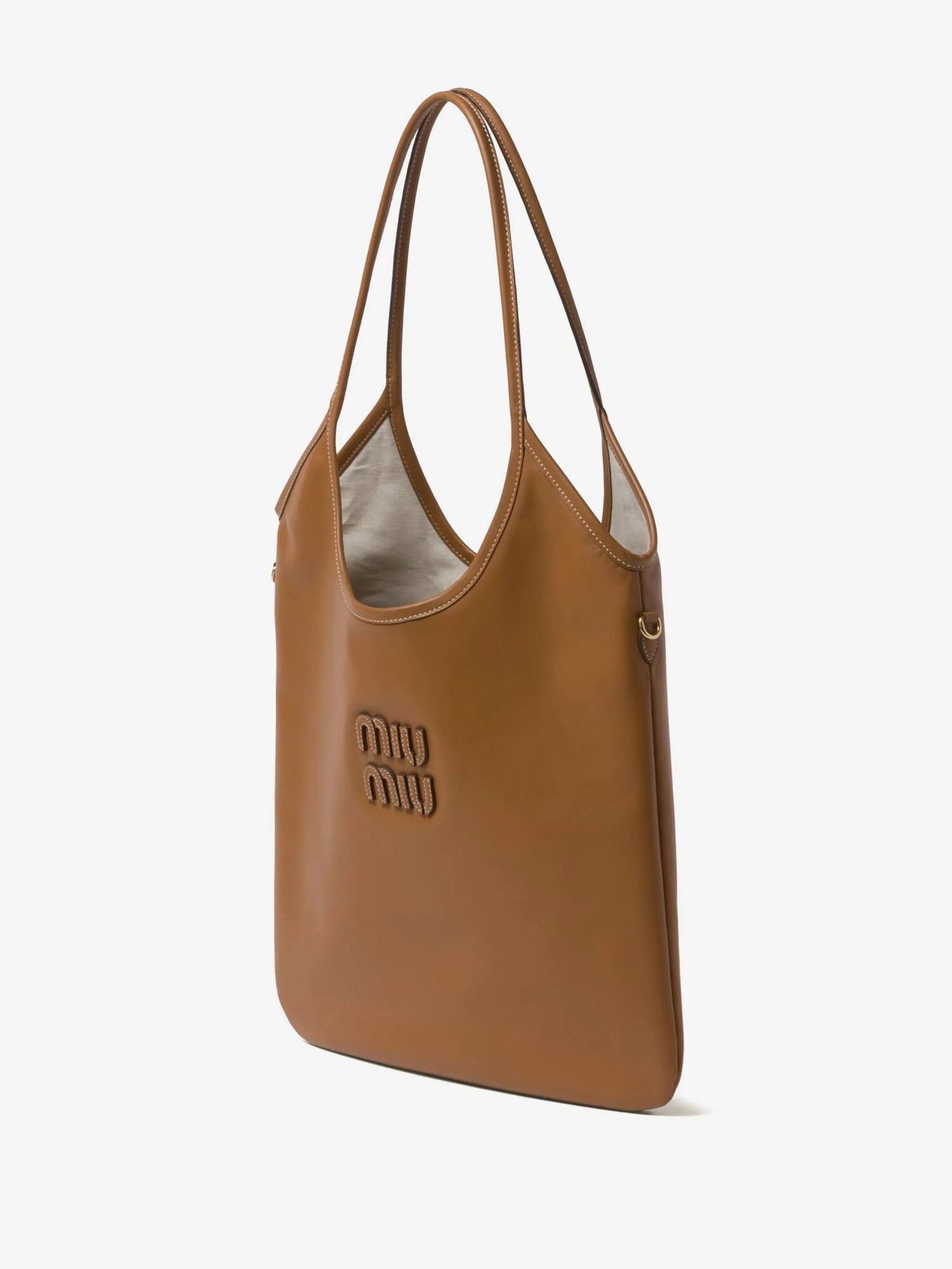 Сумка Miu Miu Ivy, brown — фото 1