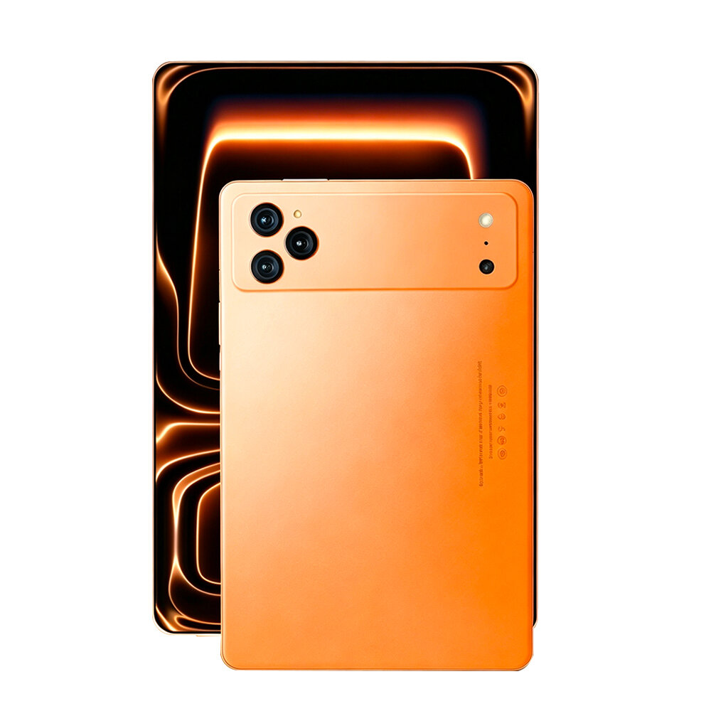 IPAD 17 Android 13",8+128GB,120HZ,4K，20000Mah, Быстрая зарядка 18 Вт·ч, SIM, оранжевый（EU)