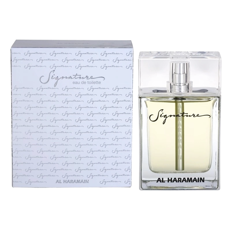 Парфюмерная вода для мужчин Al Haramain Signature Silver 100 мл / Аль Харамейн Сигнатюр Сильвер