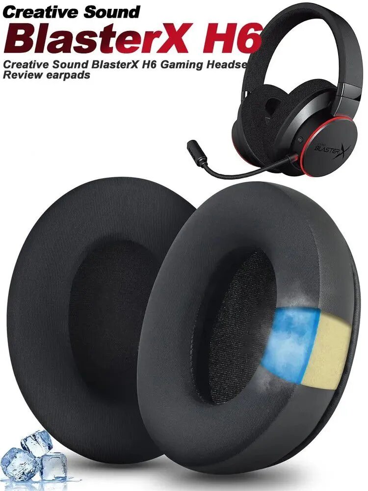 Амбушюры Creative Sound BlasterX H6 Амбушюры для наушников