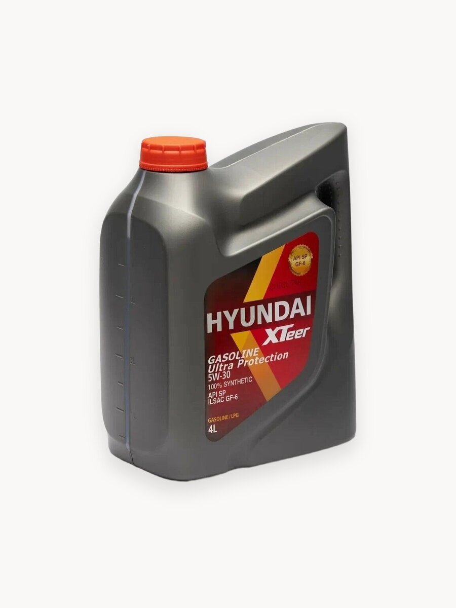 Моторное масло синтетическое HYUNDAI XTeer Gasoline Ultra Protection 5W-30, 4 литра канистра
