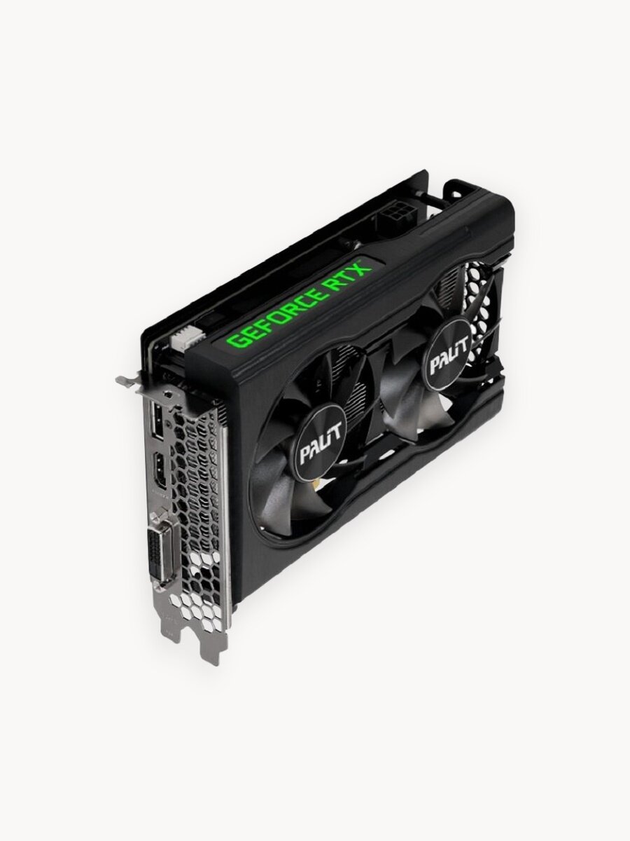 Видеокарта Palit PCIE16 RTX3050 8GB PA-RTX3050 DUAL 8GB V1 NE63050018P1-1070D V1