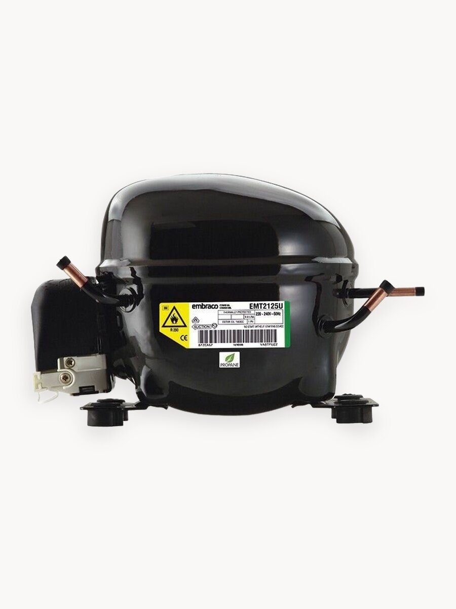 Компрессор Embraco EMT 2125 U (LBP-низко t, R-290, 301 Вт при -23.3С)