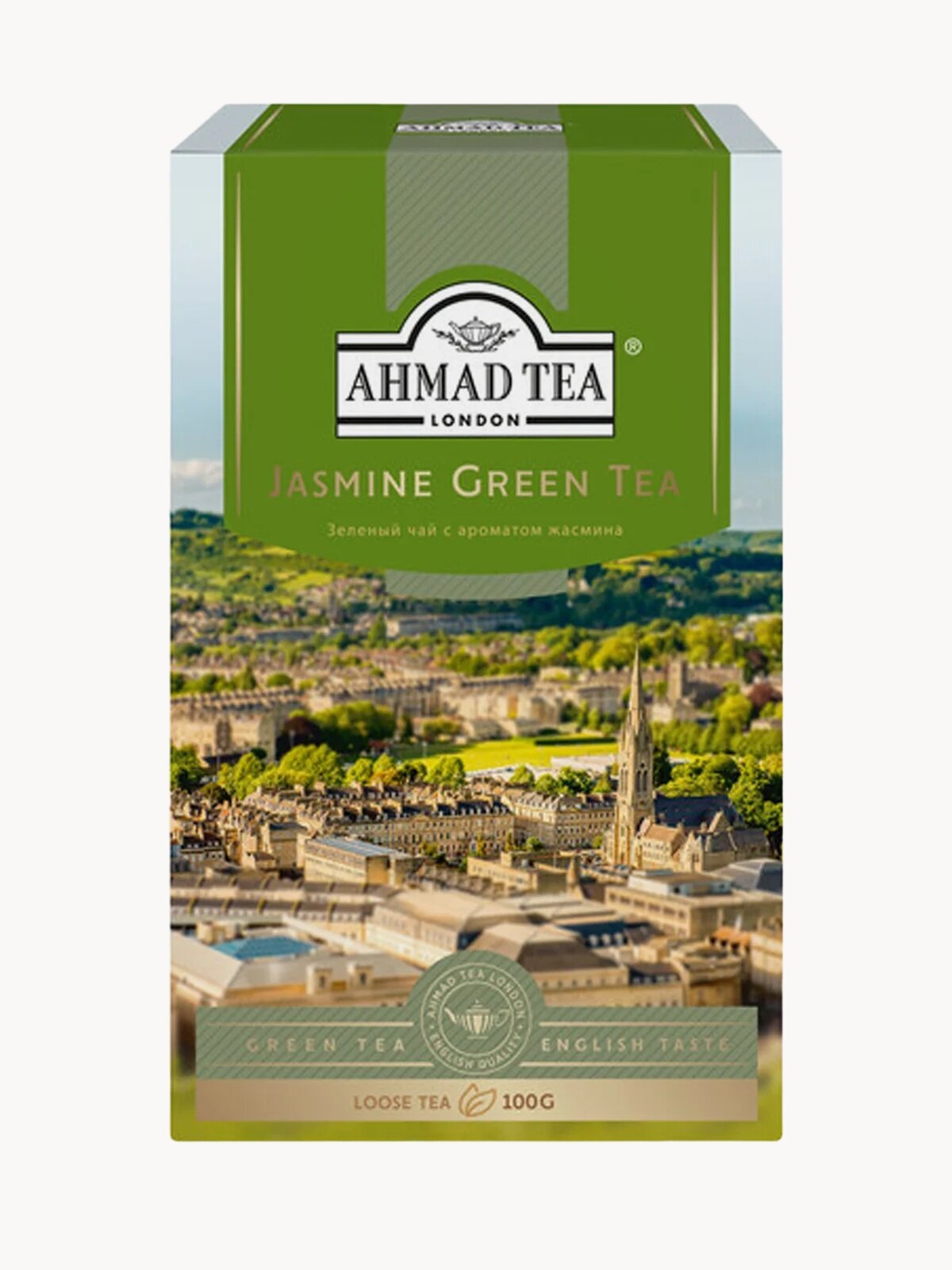 Чай зеленый Ahmad Tea с жасмином ароматизированный 100 г
