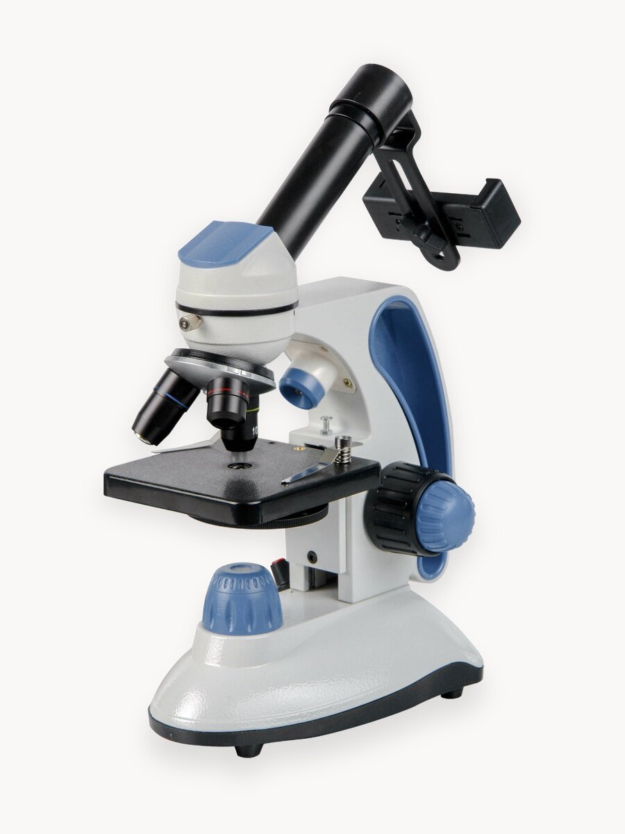 Микроскоп школьный Микромед Эврика SMART 40х-1280х в текстильном кейсе