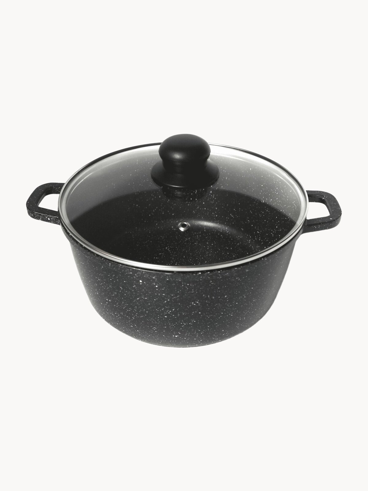 Кастрюля казан с крышкой, антипригарное покрытие, 5.7 литра