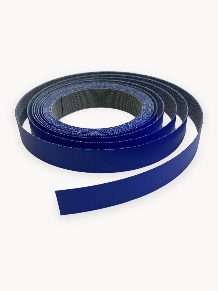 Кромка мебельная клеевая 16/19мм (5м) Синяя меламиновая, под утюг