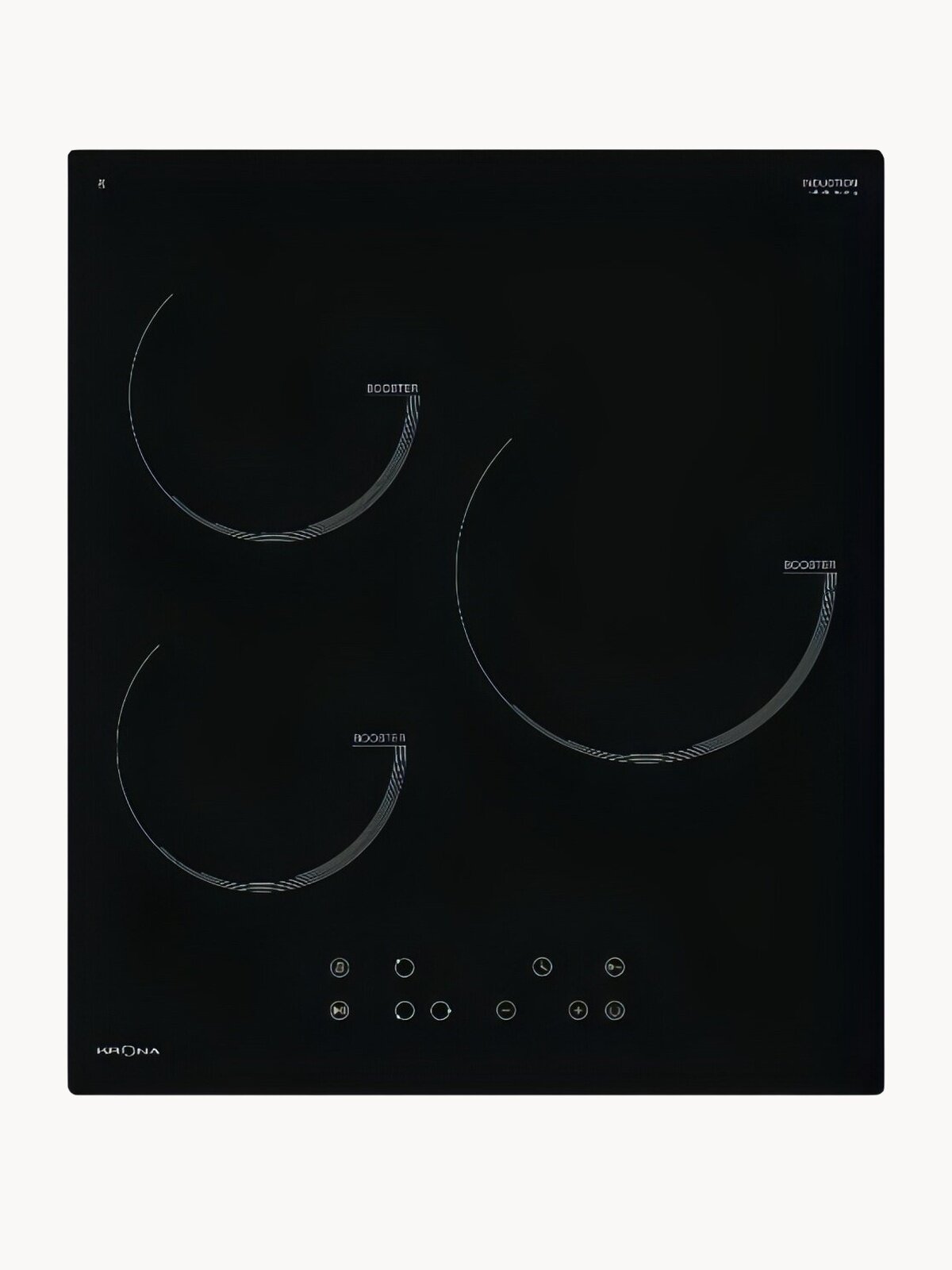 Встраиваемая индукционная панель независимая Krona Presto 45 BL