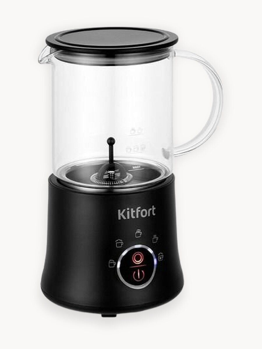 Капучинатор Kitfort КТ-7199-1 стационар. 780мл черный