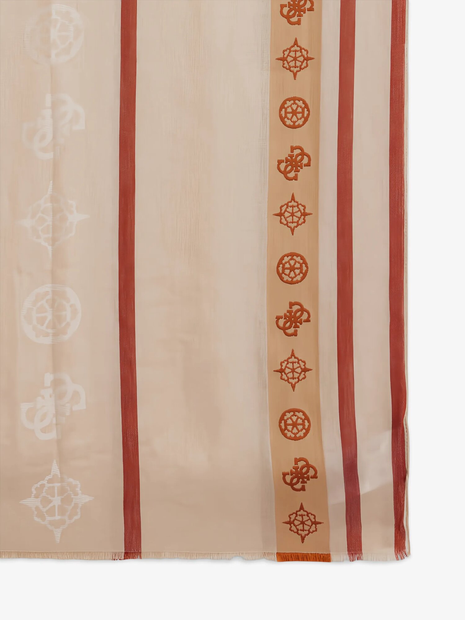 Шарф GUESS 4G peony logo scarf для девочек — фото 1