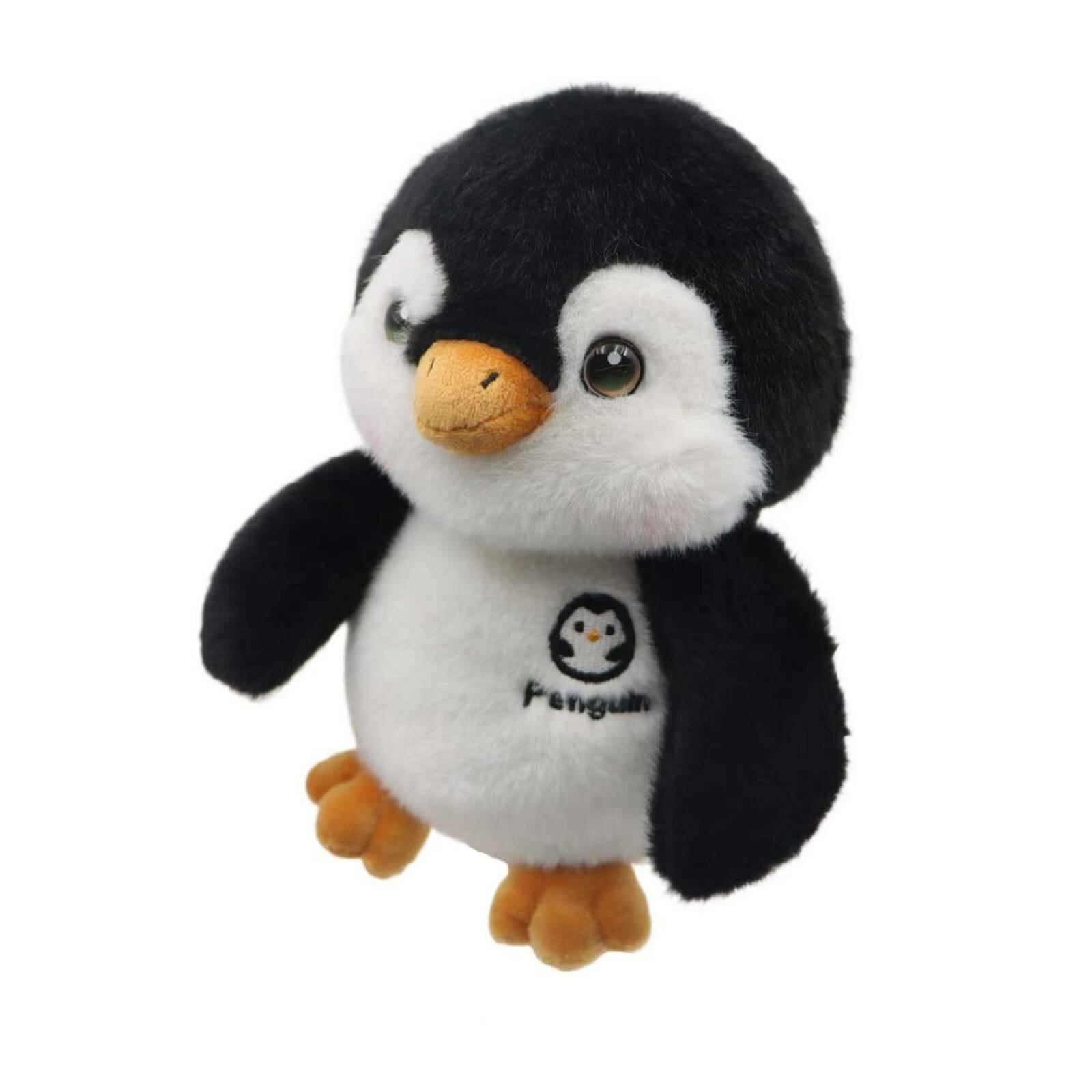 Чехол для драйвера Penguin, пушистый, как пингвин, чехол для гольфа, черно-белый пушистый чехол для драйвера