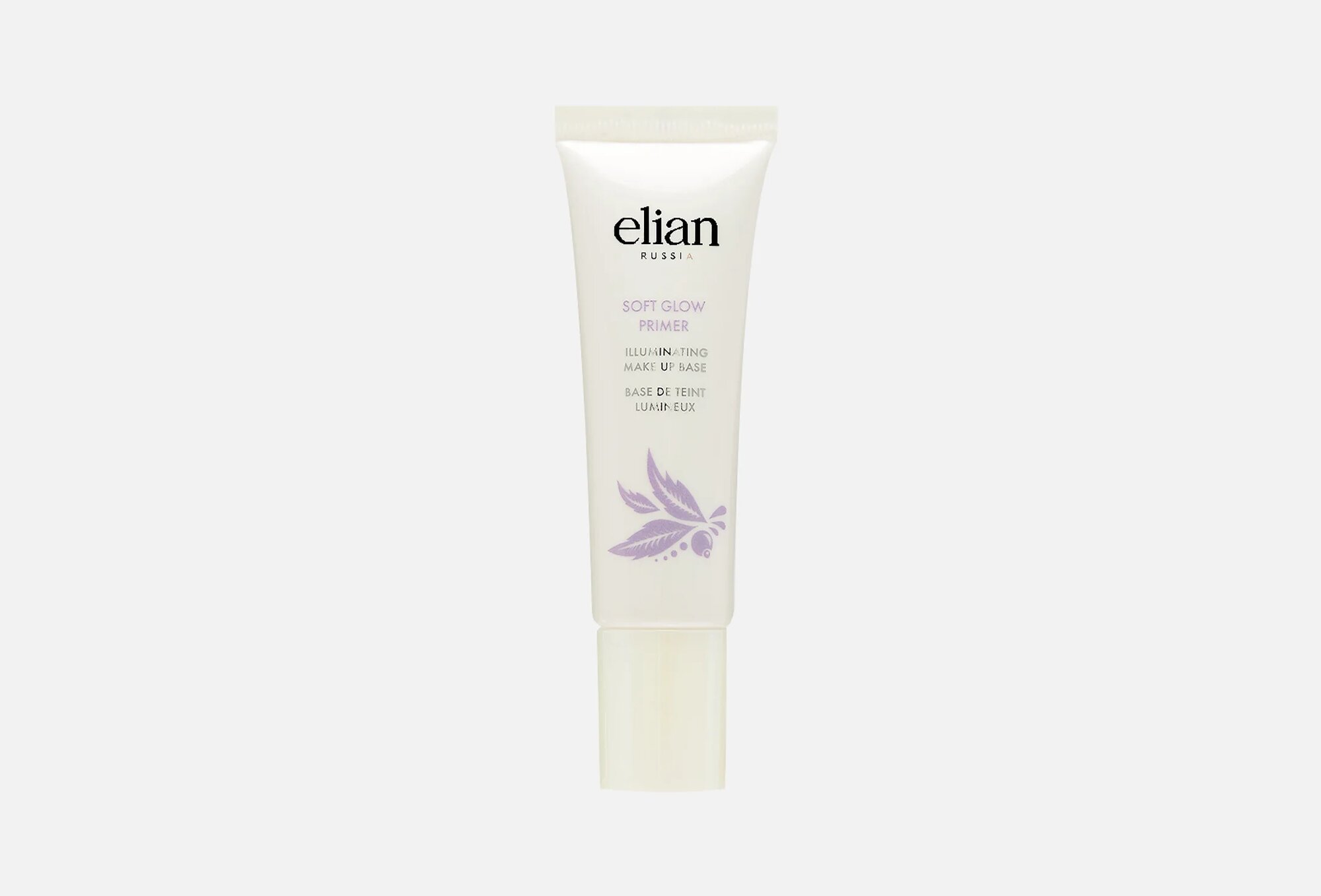 Основа для макияжа ELIAN RUSSIA Soft Glow, с витамином Е, сияющая, увлажняющий эффект, 25мл