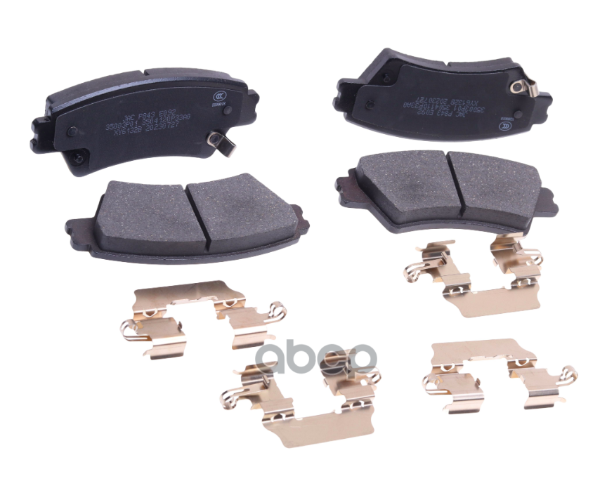 Тормозные колодки задние JAC арт. E092C120B03