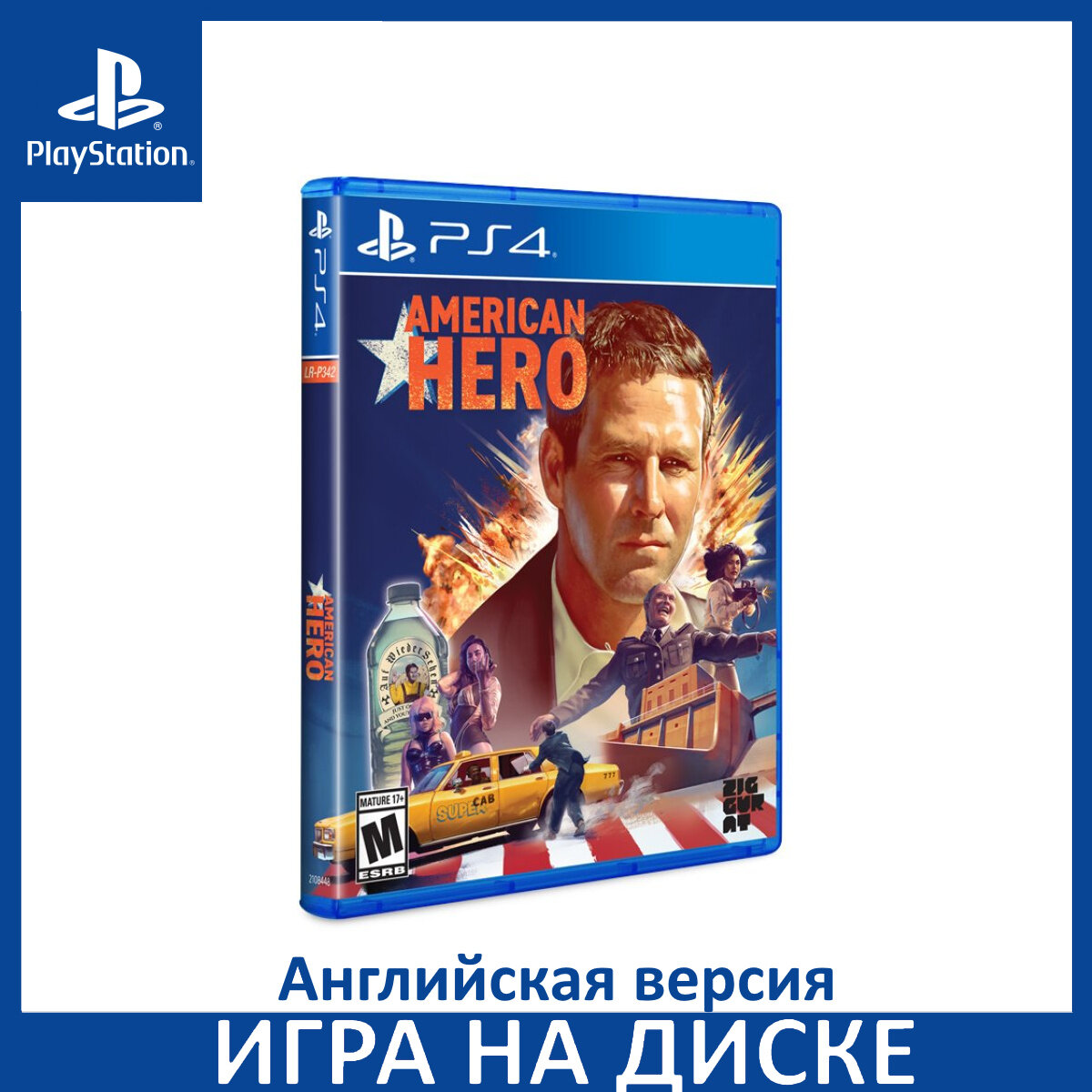 Игра American Hero (Limited Run #465) PS4 Английский язык Диск на PlayStation 4