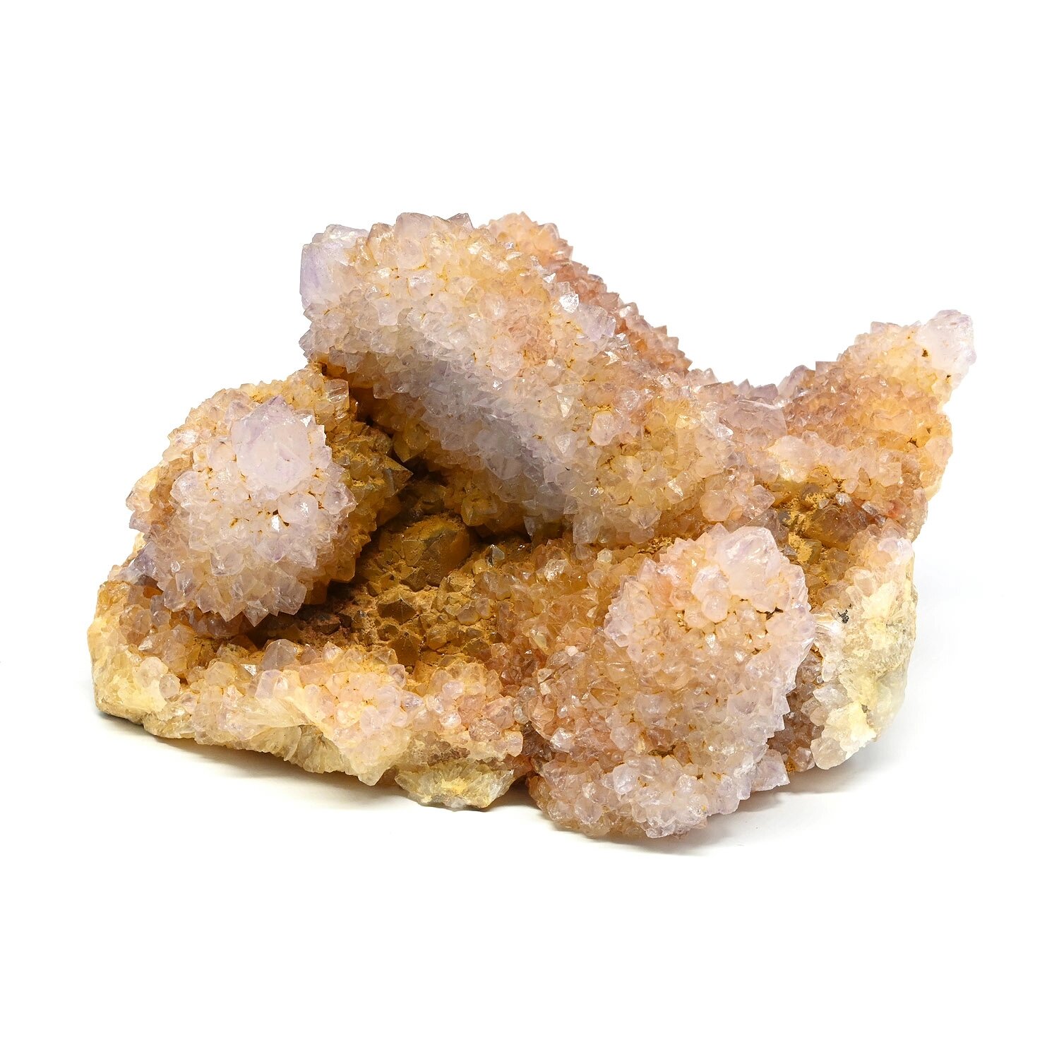 Друза аметист кактусовидный "Коллекционный" 112*100*71мм, 720г .