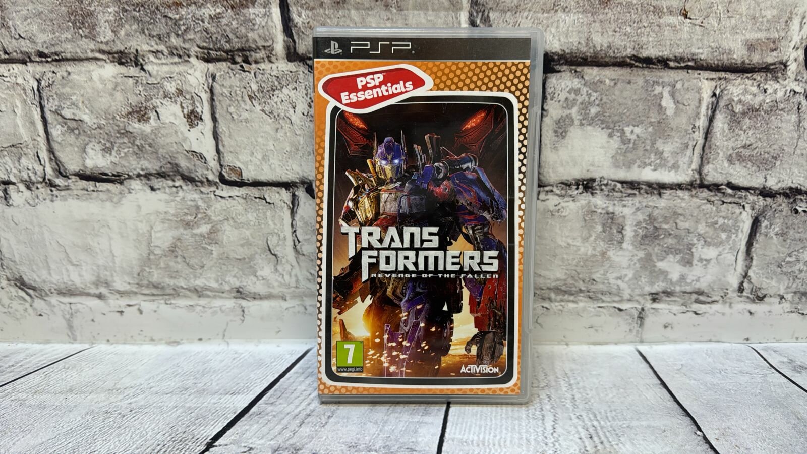 Диск PSP Transformers Revenge of the fallen (Английский язык)