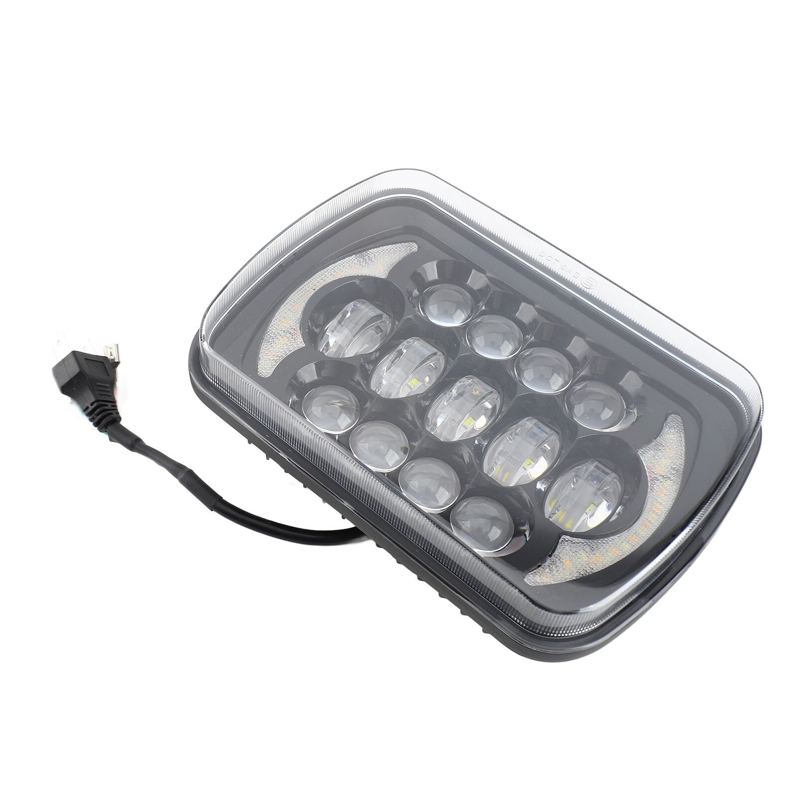 7-дюймовая светодиодная фара 7x6 5x7 дюймов квадратная светодиодная фара с дальним/ближним светом DRL поворотник 200 Вт яркий