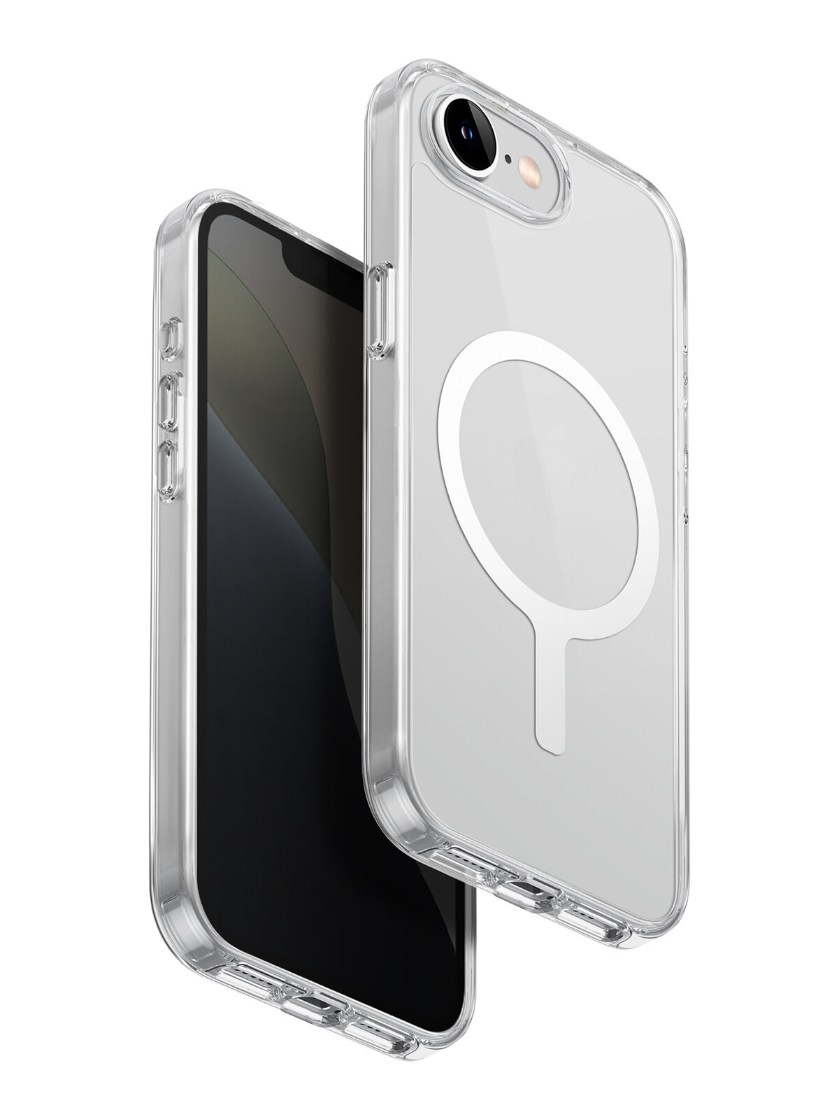 Uniq для iPhone 16e чехол Lifepro Xtreme Clear (MagSafe)