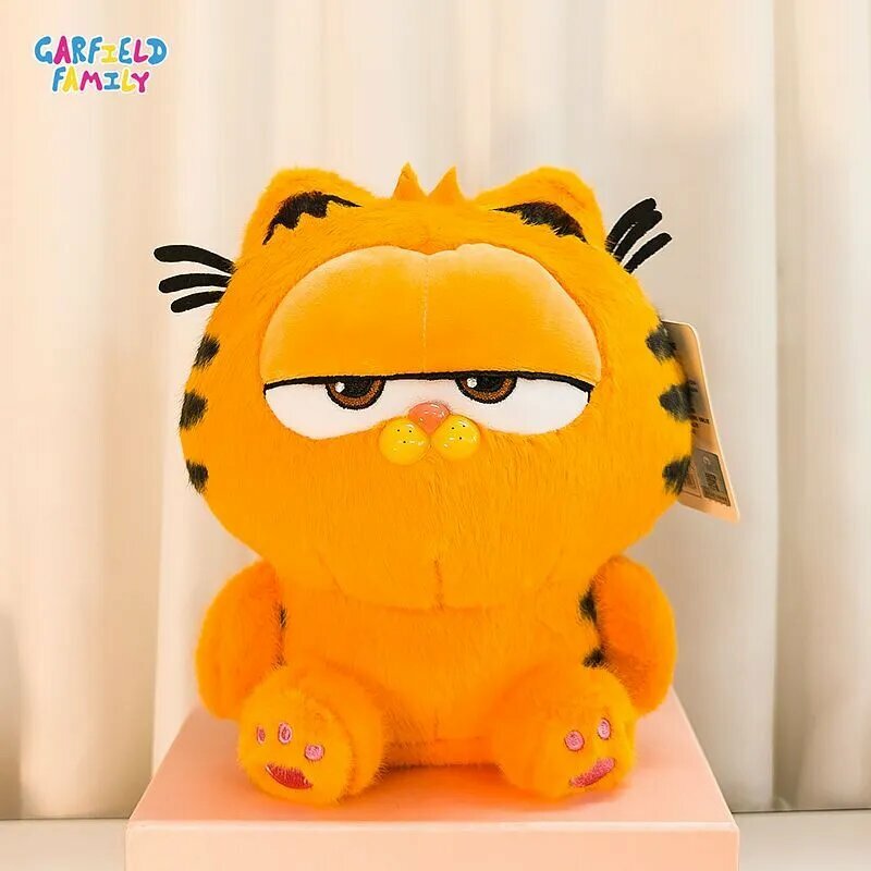 Милая плюшевая игрушка-кукла из мультфильма Гарфилд, детский подарок на день рождения