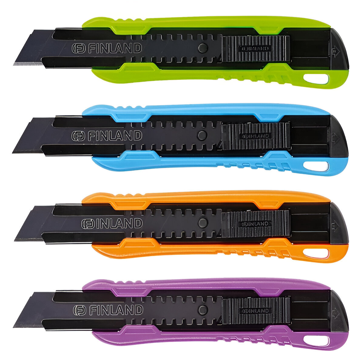 Нож Finland 2013, с сегментированным лезвием, пластиковый, сталь